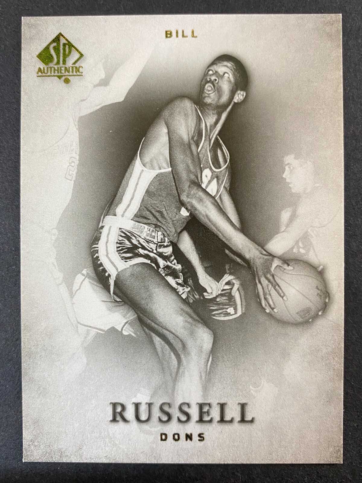 Bill Russell 2012 Upper Deck SP Authentic Basketball Card San Francisco ...