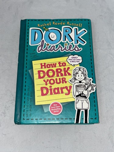 Dork Diaries 3 1/2: How to Dork Your Diary - Hardcover - VERY GOOD ...