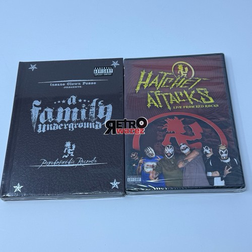 Insane Clown Posse - Hatchet Attacks / Family Underground DVD Lot ...