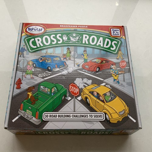 CROSS ROADS by ThinkFun 30 road building challenges Family strategy ...