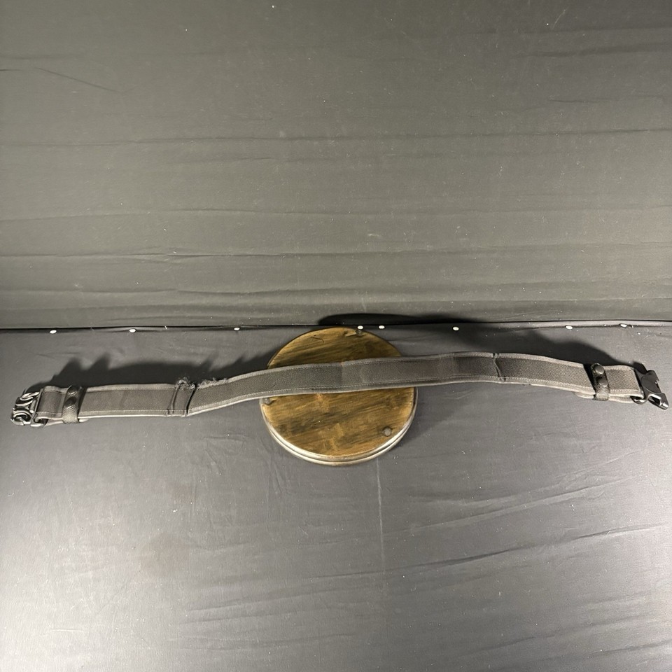 Bianchi Medium AccuMold Duty Belt - Black Waist Size 34”-40” w/ 2 Belt Keepers | eBay