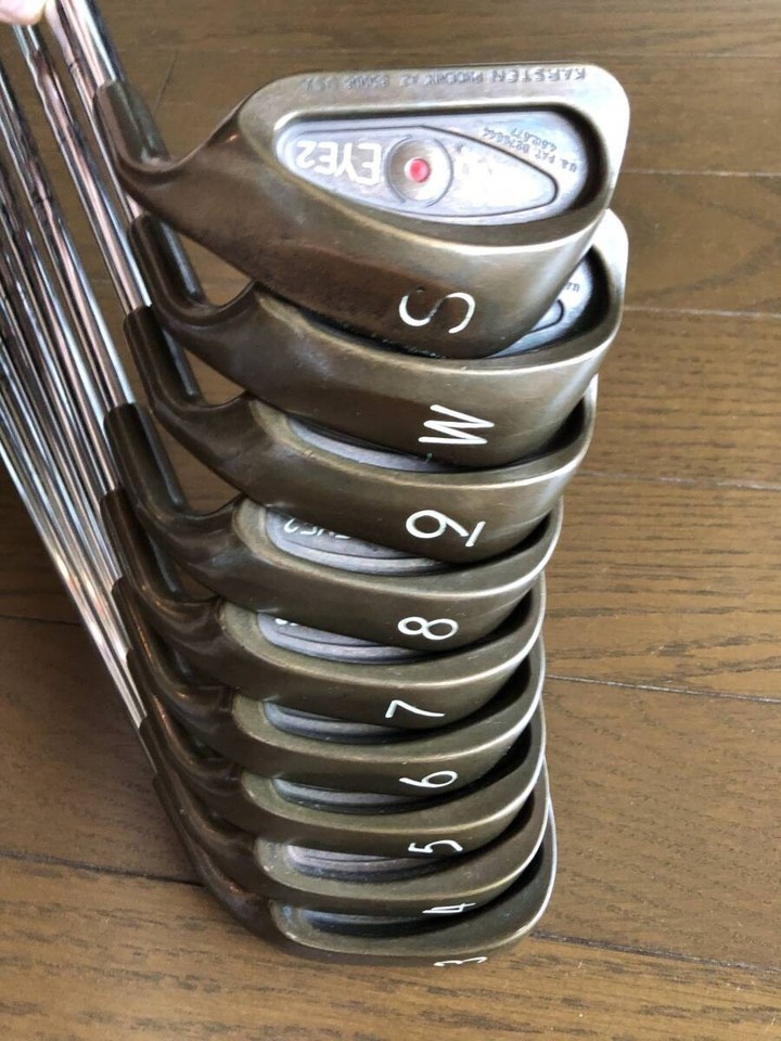 Ping Eye2 Beryllium Copper Red Dot Iron #3-9,W,S (9club) / Steel Shaft ...