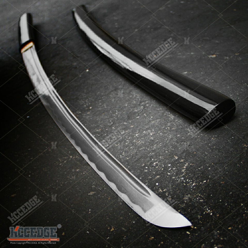 40" Razor Sharp Samurai Katana Sword Full Tang Handmade Shirasaya | eBay