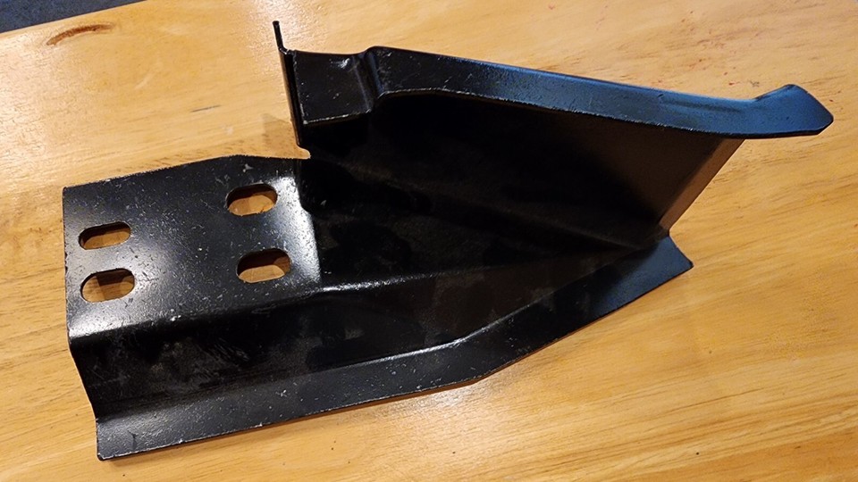 CORVETTE C3 BIRDCAGE REPAIR ROCKER CHANNEL TO HING SUPPORT LEFT | eBay