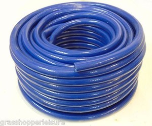 2 METRES BLUE 12MM 1/2" FRESH WATER FLEXI HOSE pipe tube caravan camper ...