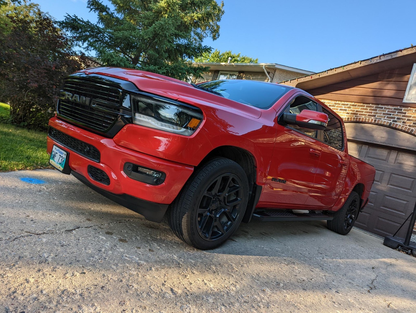 This is a 2020 RAM Night Edition in flame red. New body style | eBay