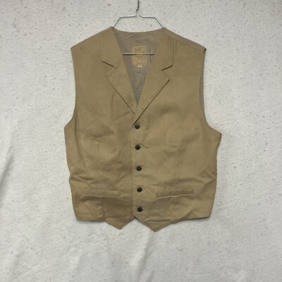 Vintage Wah Maker Leather Cowboy Vest, True West Outfitters Yuma AZ USA ...