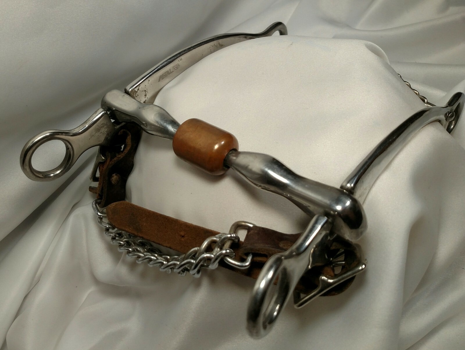 Metlab Partrade SS 5" Snaffle Copper Roller Reining Bit 8 1/2 " Shank ...