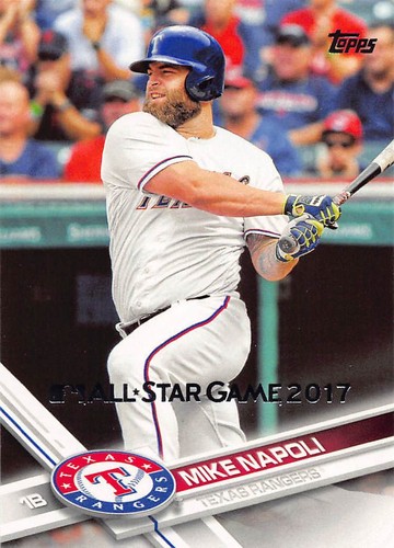 Mike Napoli 2017 Topps All-Star 681 Texas Rangers Baseball Card | eBay