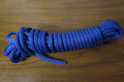 30 foot blue Rainbow Ropes MFP Shibari Kinbaku rope | eBay