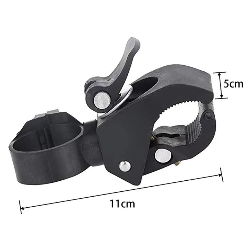 360 Degree Rotatable Bike Flashlight Mount Bicycle Clamp Bicycle ...