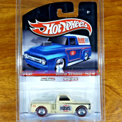 Hot Wheels Delivery Slick Rides Custom '69 Chevy Pickup Cream Hays ...