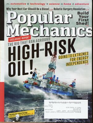 Popular Mechanics Magazine March 2013 The Rig That Ran Aground, High ...