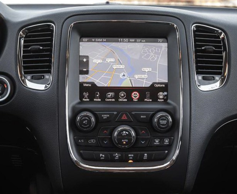 13" Tesla Screen Android12 Stereo Gps Radio Carplay For Dodge Durango ...