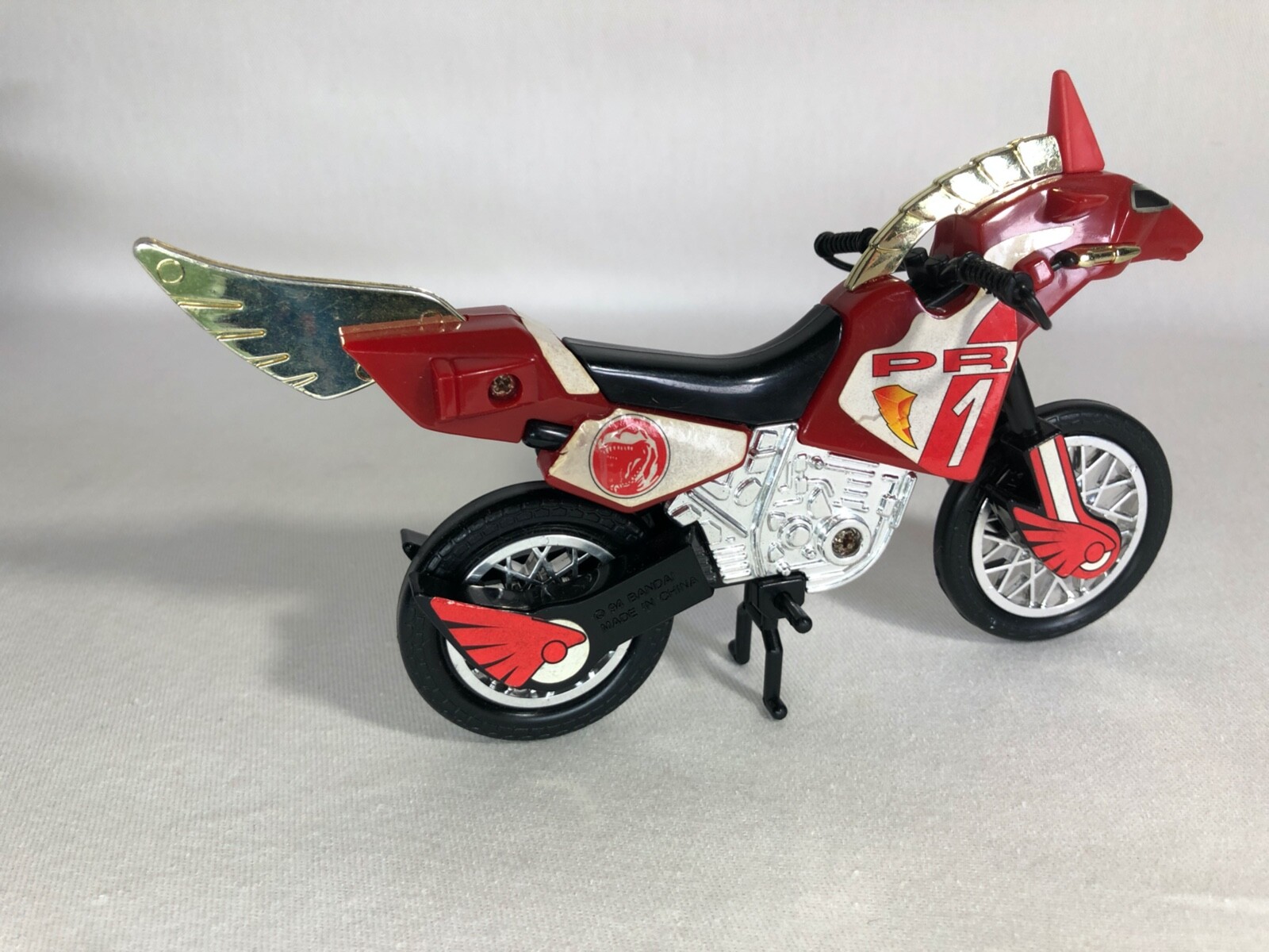 Power Rangers MMPR Zyuranger Bike Red Black Lot 2 Set Bandai | eBay