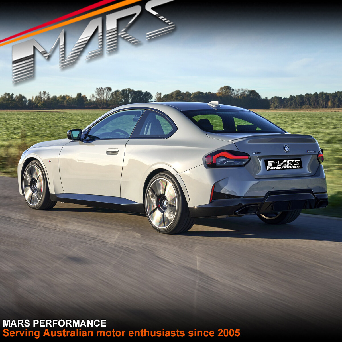 Black M240i Performance Rear Bumper Diffuser Bodykit for BMW 2 Series ...