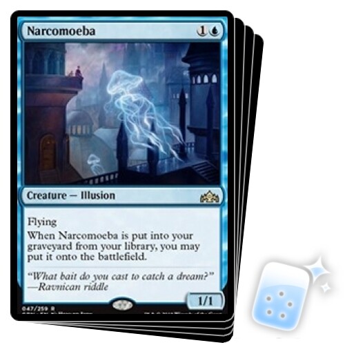 NARCOMOEBA X4 Guilds Of Ravnica GRN Magic MTG MINT CARD | eBay