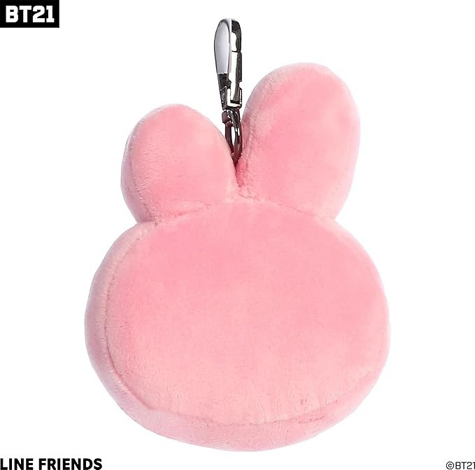 BT21 Cooky Keychain Plush Doll 4.5 Inch Kpop BTS Stuffed Toy Bag Charm ...