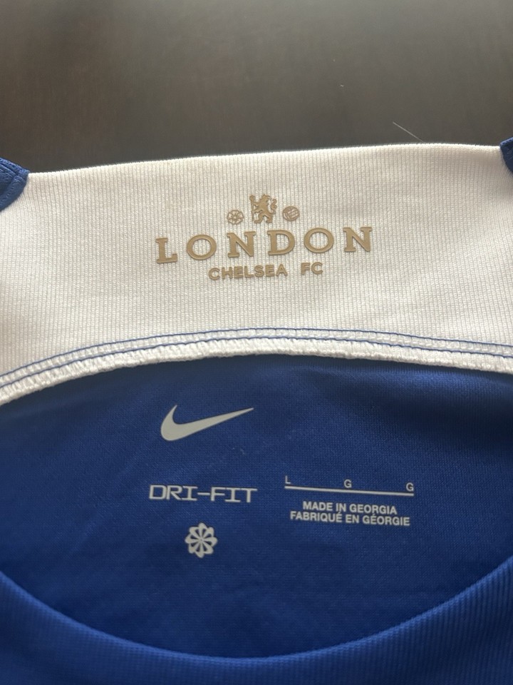 Chelsea Authentic 23/24 Reece James Home Shirt Jersey Large DX2685-496 ...