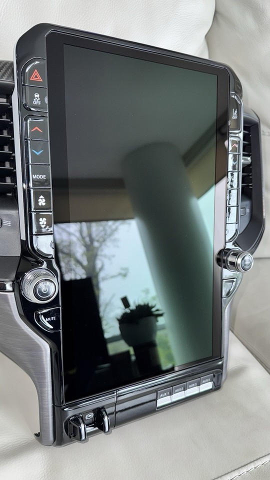 NEW 14.5-inch Uconnect 5 Touch screen, 2025 Ram TRX 1500, 2500, 3500 ...