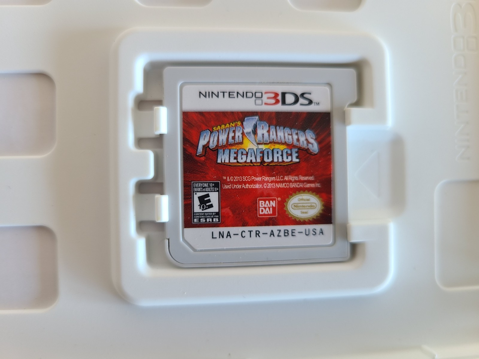 Nintendo 3DS - Power Rangers Megaforce -Video Game 2013 Excellent Free ...