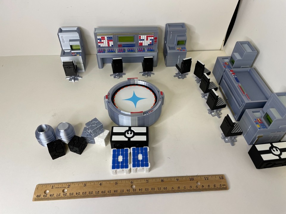 Custom made Star Wars inspired 3.75 Hoth command Center Diorama large ...