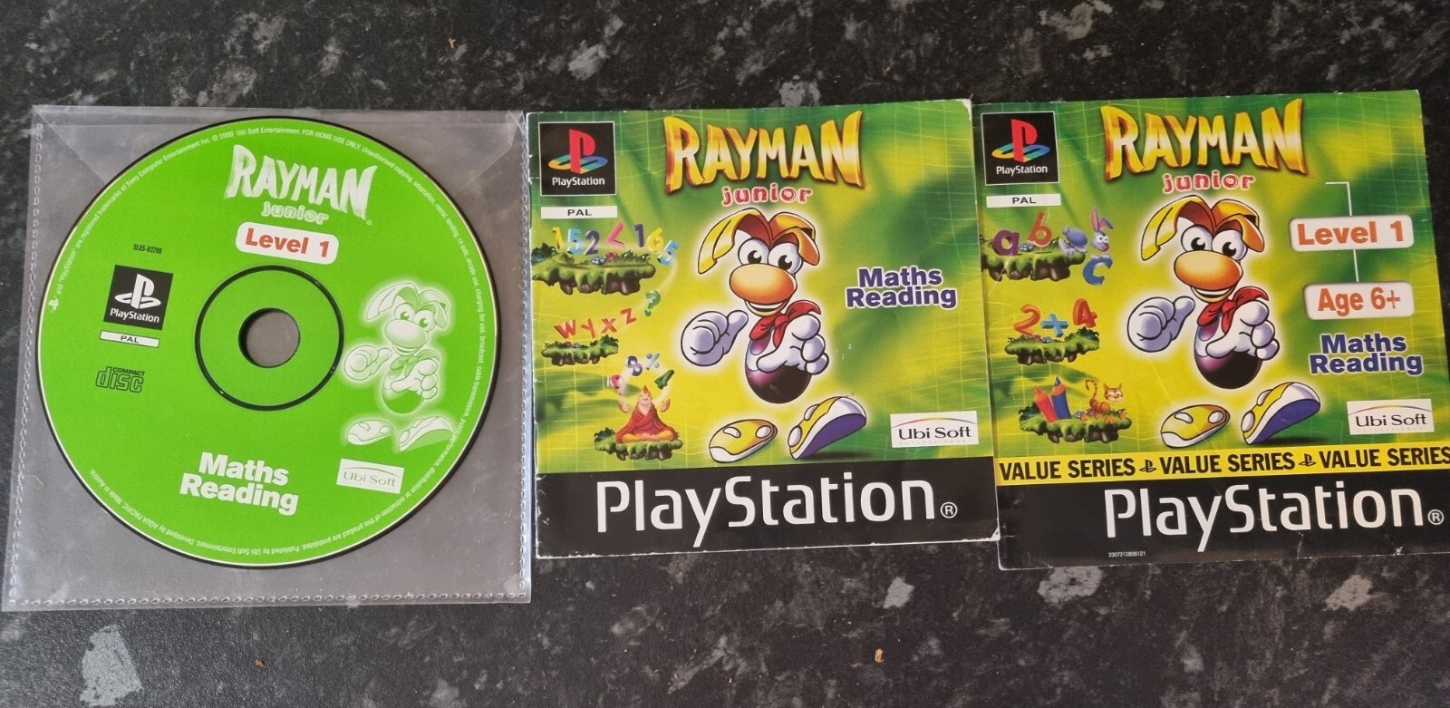 Rayman Junior Level 1 Complete With Manual Sony PlayStation One Ps1 for ...