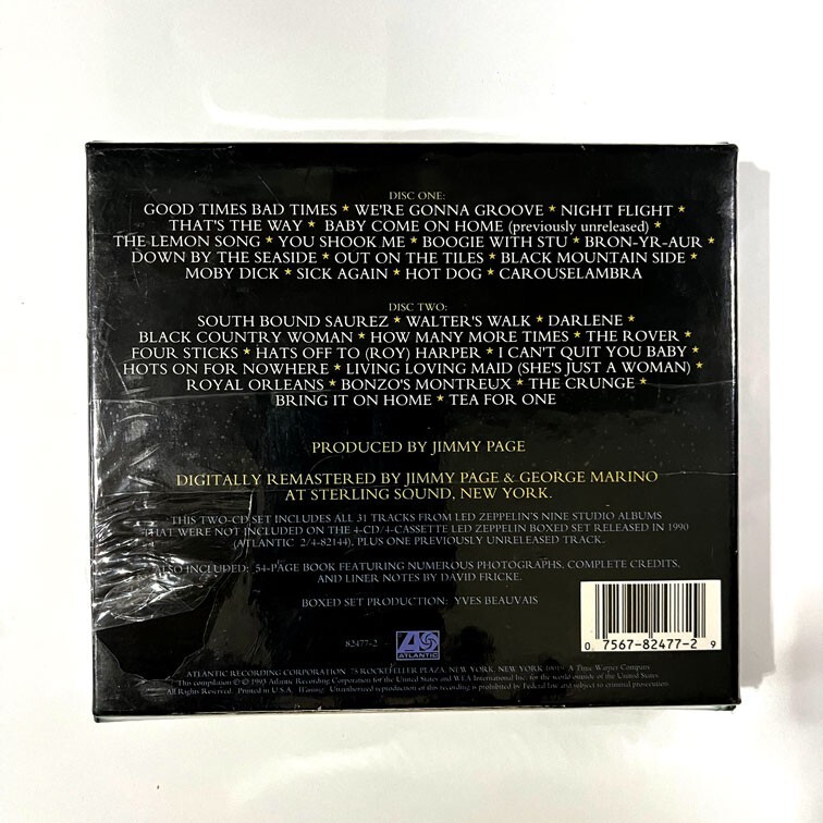 Led Zeppelin [Box Set 2] by Led Zeppelin (CD, Sep-1993, 2 Discs ...