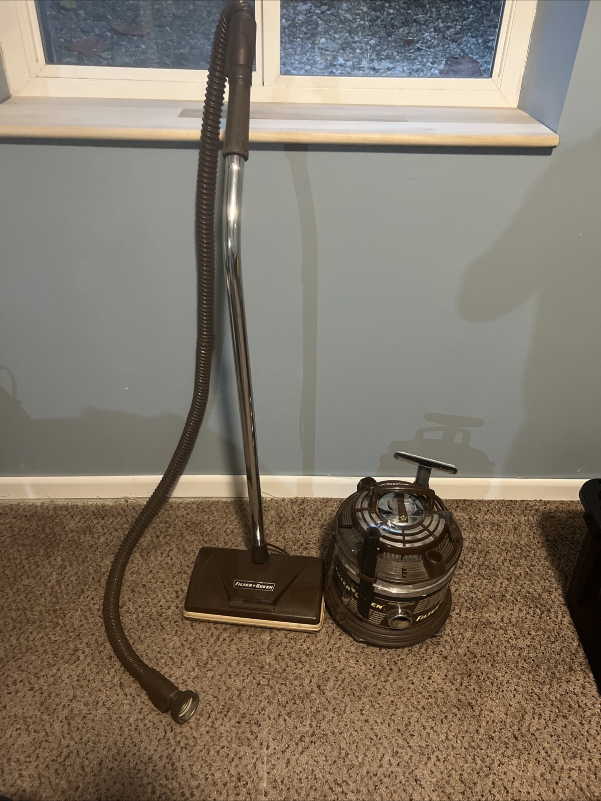 Vintage Filter Queen Vacuum With Sweeper | eBay