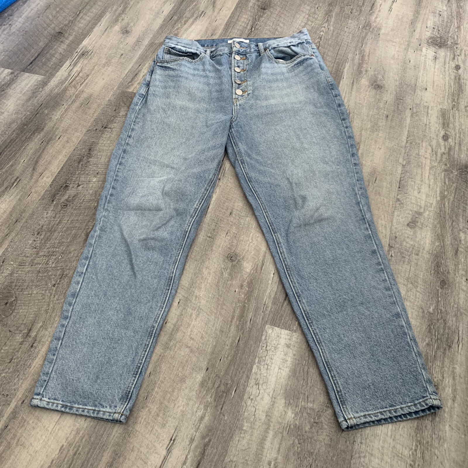 PacSun Jeans Women Sz 30 Light Blue Ultra High Rise S… - Gem