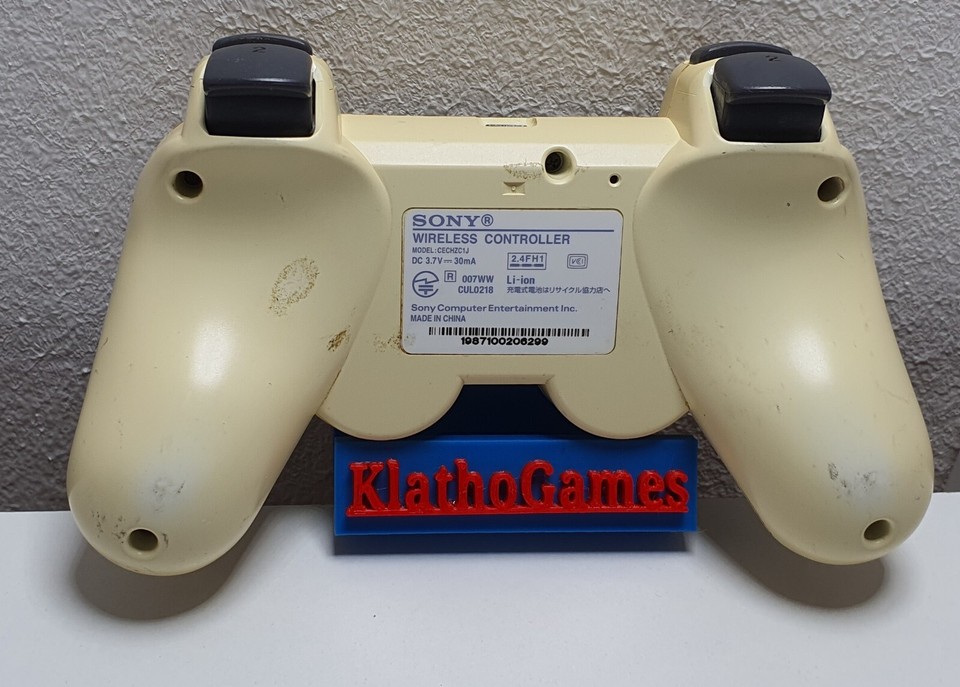 Original Sony PS3 Dualshock 3 wireless Controller Weiß m. Vibration ...