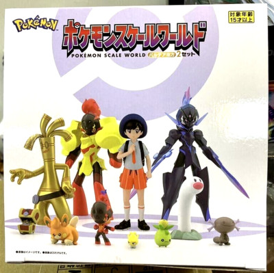 Pokemon Scale World Paldea Region 2 Set Figures Bandai New In Hand | eBay