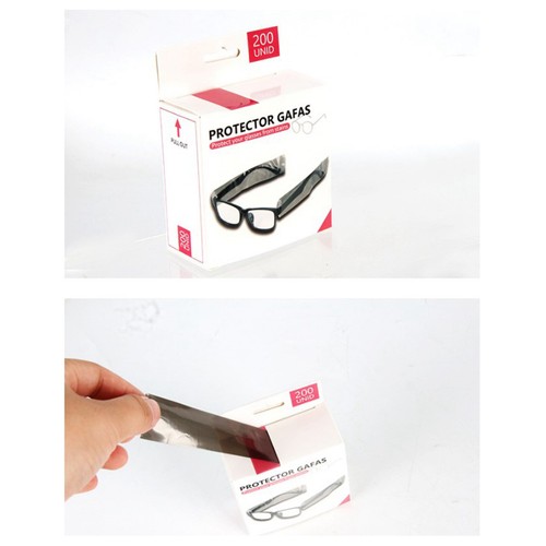 200pcs Eye Glasses] Disposable Eyeglass Leg Sleeves Protective Covers ...