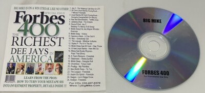 Dj Big Mike Forbes 400 Mixtape CD | eBay