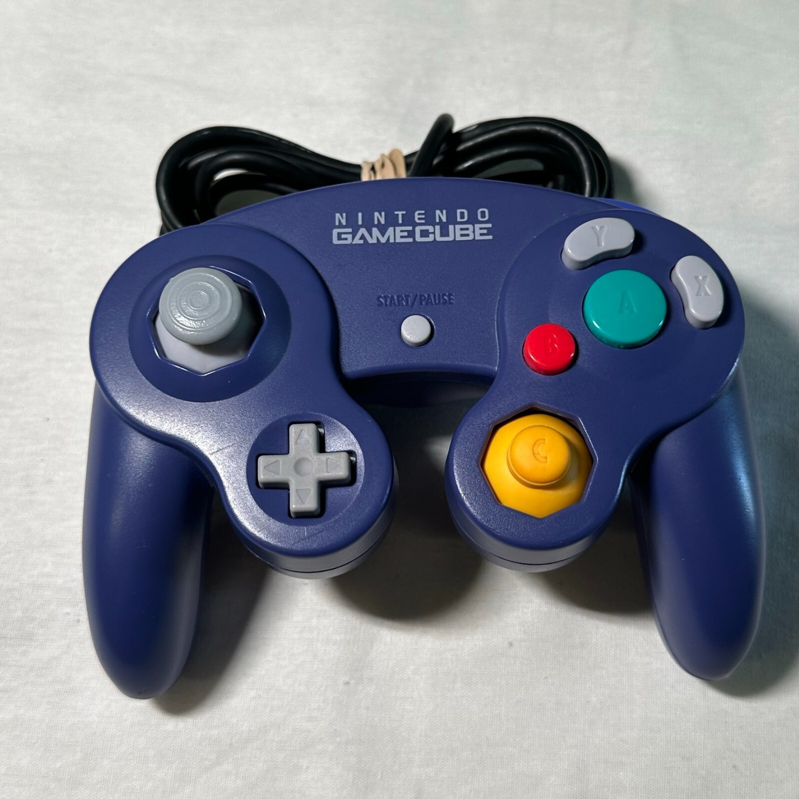Nintendo Indigo Purple Controller DOL-003 Tested Working OEM CLEAN ...