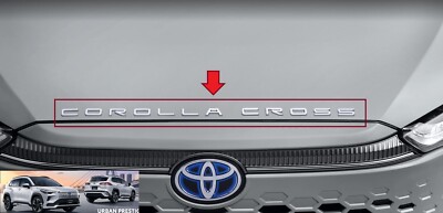 (Genuine) PC187-0A001 Toyota Corolla Cross Hood Emblem (Chrome) | eBay