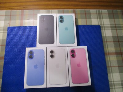 open box Apple iPhone 16 128GB factory Unlocked all colors 100% battery ...