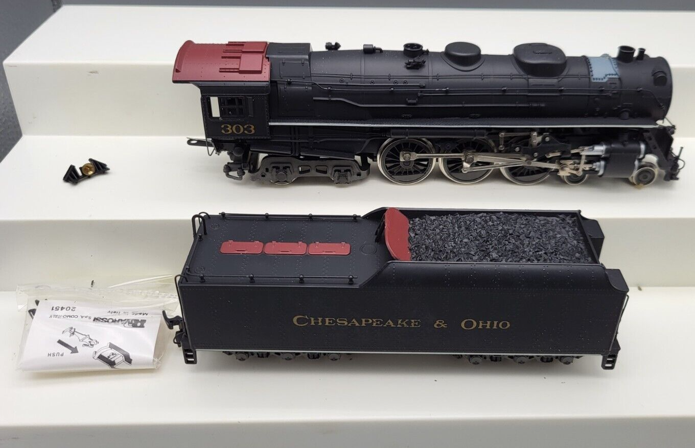 Rivarossi 1590 HO Scale 4-6-4 Hudson "303" Chesapeake and Ohio C&O | eBay