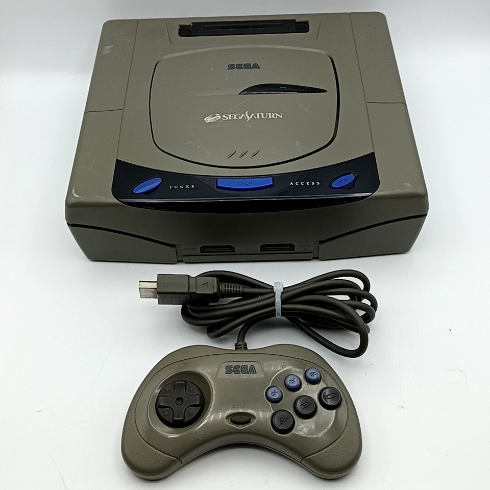 Sega Saturn Console Gray HST-3210 Japanese Version - Choose Your ...
