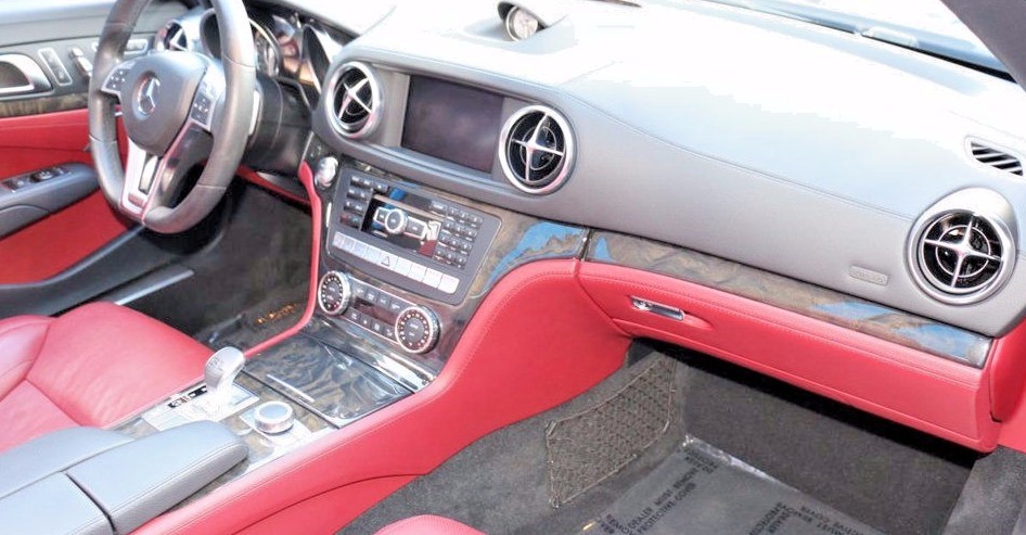 Mercedes-Benz OEM R231 SL Class Black Ash Wood Interior Trim Kit 7 ...