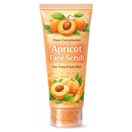 Apricot Face Scrub Deep Cleansing Natural Exfoliation For All Skin ...