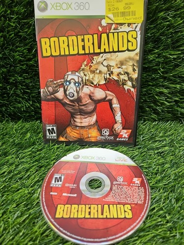 MICROSOFT BORDERLANDS - XBOX 360 GAME Black Case No Manual 710425393297 ...