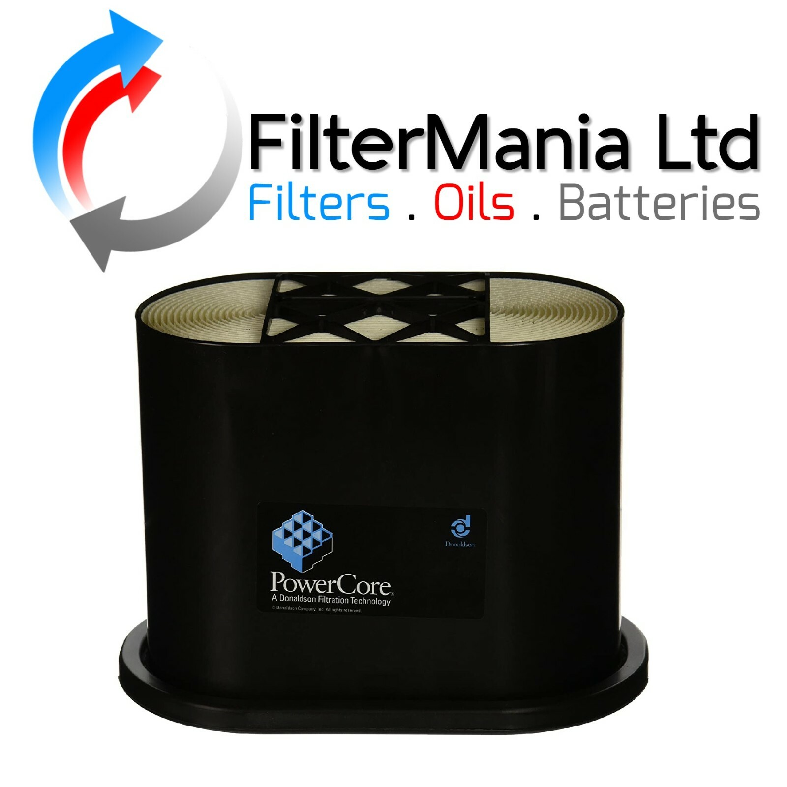 DONALDSON P608533 POWERCORE AIR FILTER (JCB 32/925682, Case 82988916 ...