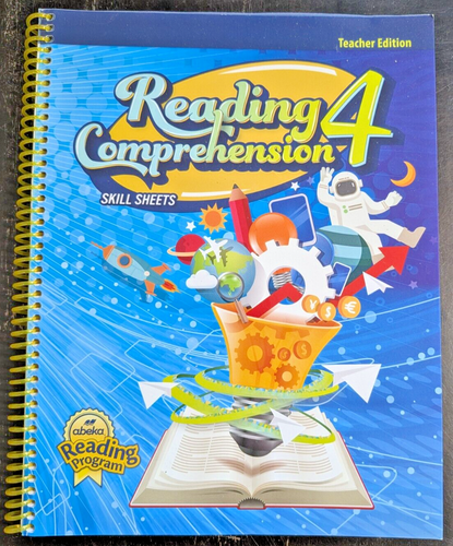 Abeka Reading Comprehension 4 Skill Sheets Teacher Edition Homeschool ...