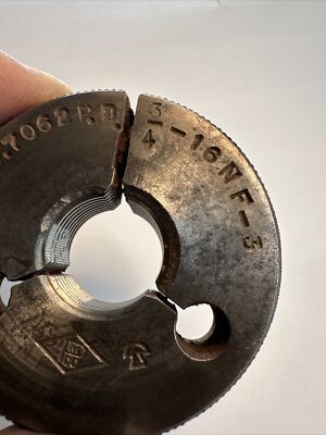 3/4-16 NF -3A No Go GAGE OD Thread Gage Threads Needs Cleaned. No ...