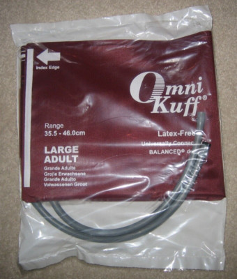 Trimline Omni Kuff Large Adult Blood Pressure Cuff 35.5-46cm Welch ...