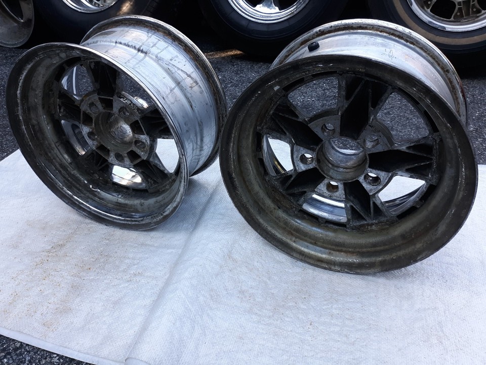 Cragar SS style, Deep Dish Wheels by Rocket 14x7 Uni-lug 1981 Pair | eBay