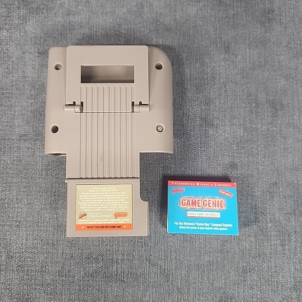 Game Genie by Galoob w/Code Book (Nintendo, 2000) Nintendo Game Boy s ...
