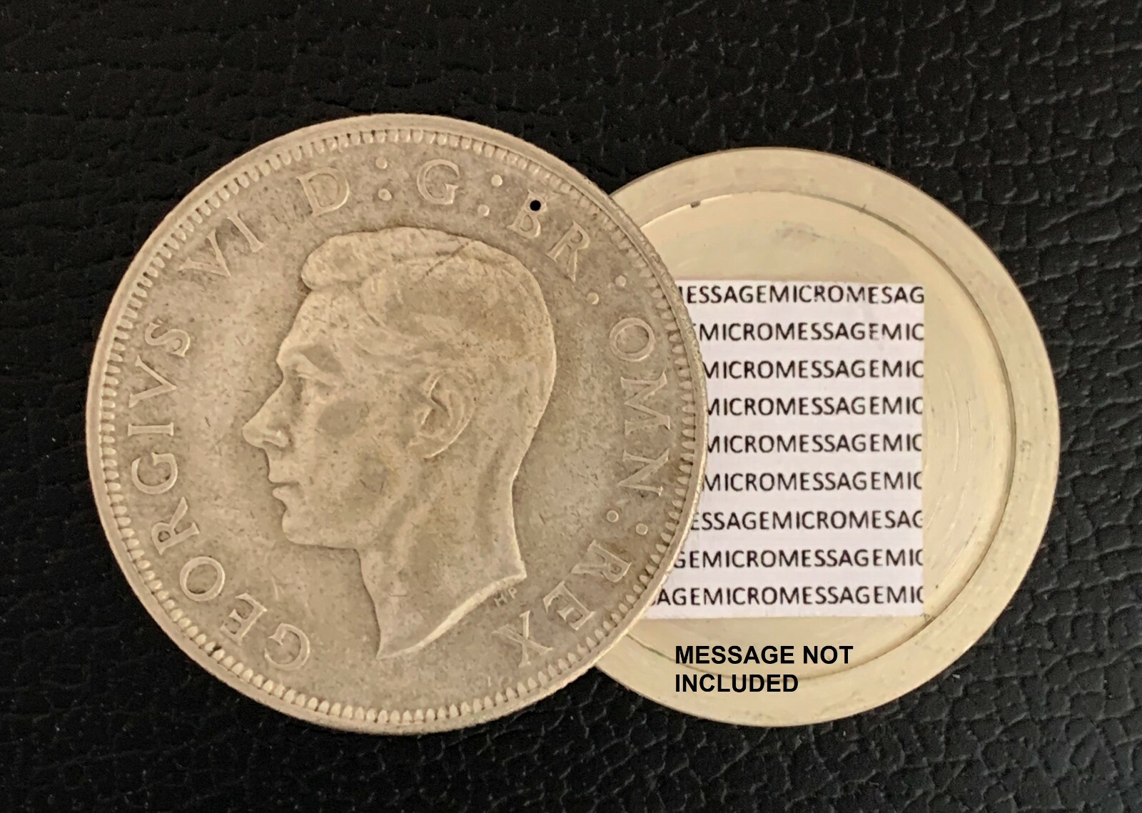 British George VI Half Crown SPY COIN WW2 Secret Agent Coin w hollow ...