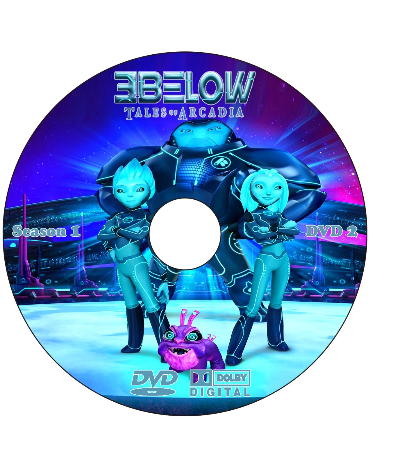 3Below: Tales of Arcadia Animated Series Season 1-2 Episodes 1-26 ...